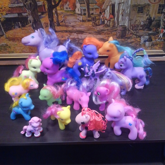 My Little Pony | Toys | Lot My Little Pony 8 Piece Mlp Vintage And ...